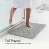 Bathroom Rugs Sets 2 Piece 24x17+30x20 Inch,Plush Bath Mat Set Quick ...