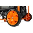 WEN 4375-Watt Dual Fuel Portable Generator with Wheel Kit and CO ...