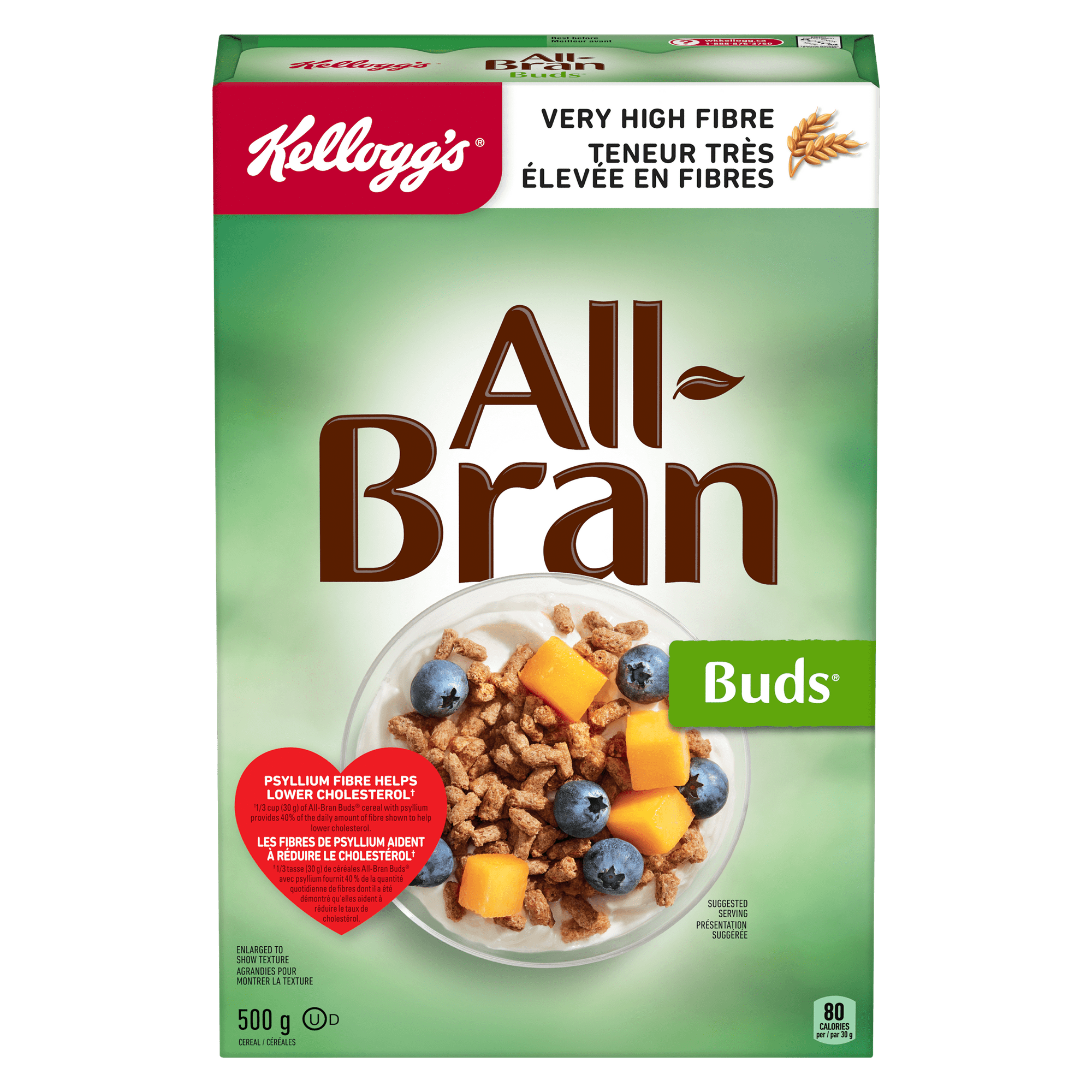 Click here for Kelloggs* All-Bran* Buds Cereal  500g With Psylliu... prices