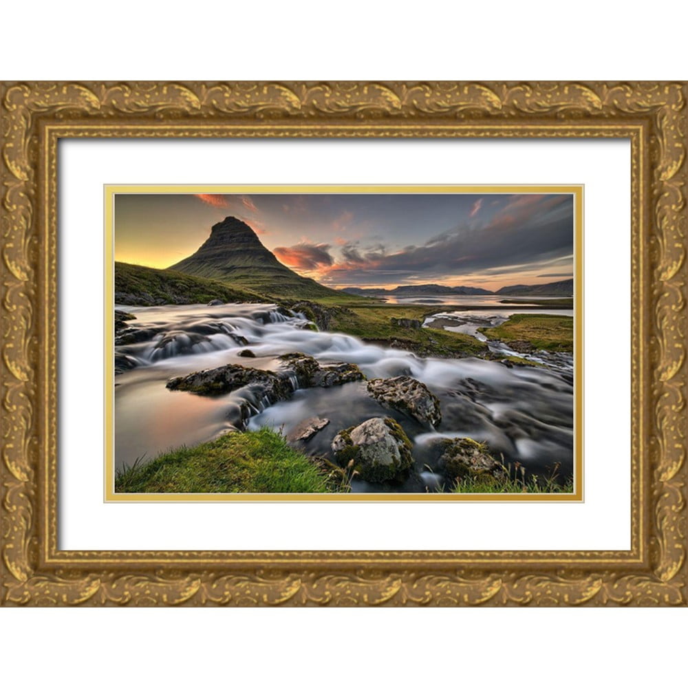 Hoffmann, Raymond 24x17 Gold Ornate Wood Framed with Double Matting Museum Art Print Titled ...