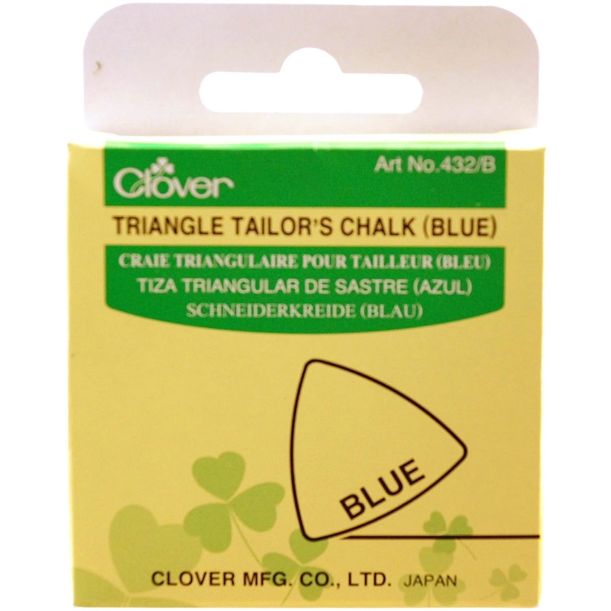 Clover Triangle Tailor's Chalk-Blue - Walmart.com