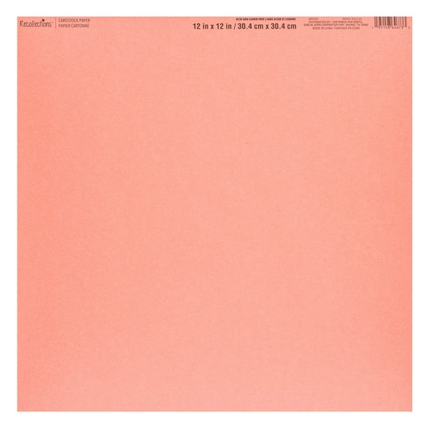 45 Pack: Linen Cardstock Paper by Recollections™, 12" x 12" - Walmart.com