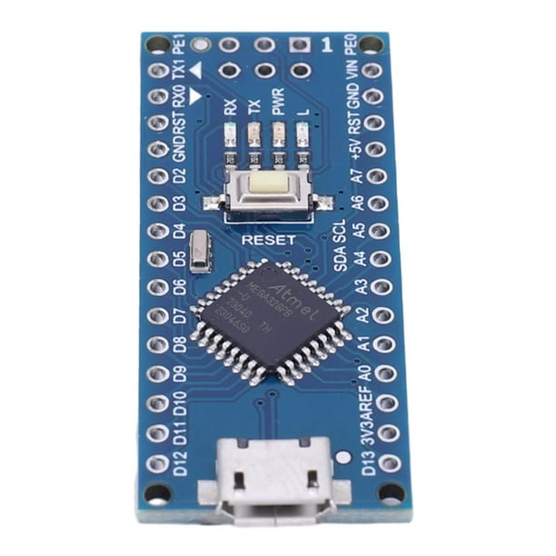 Placa de desarrollo CH340 para chip PCB Arduino Nano 3.0 Atmega328 (modelo E) | Bodega Aurrera ...