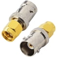 BNC Female Jack to SMA Male Plug RF Coaxial Adapter Connector: TV ...