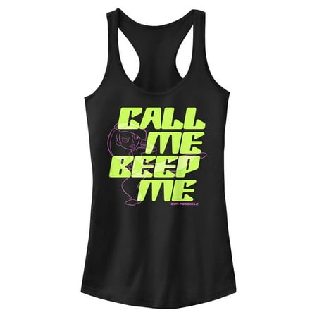 Disney Kim Possible Cyber Beep Women's Fast Fashion Racerback Tank Top ...