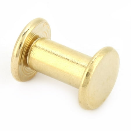 Stud Screw Rivet 20pcs M5 Flat Head Book Album Rivets Screw Set DIY ...