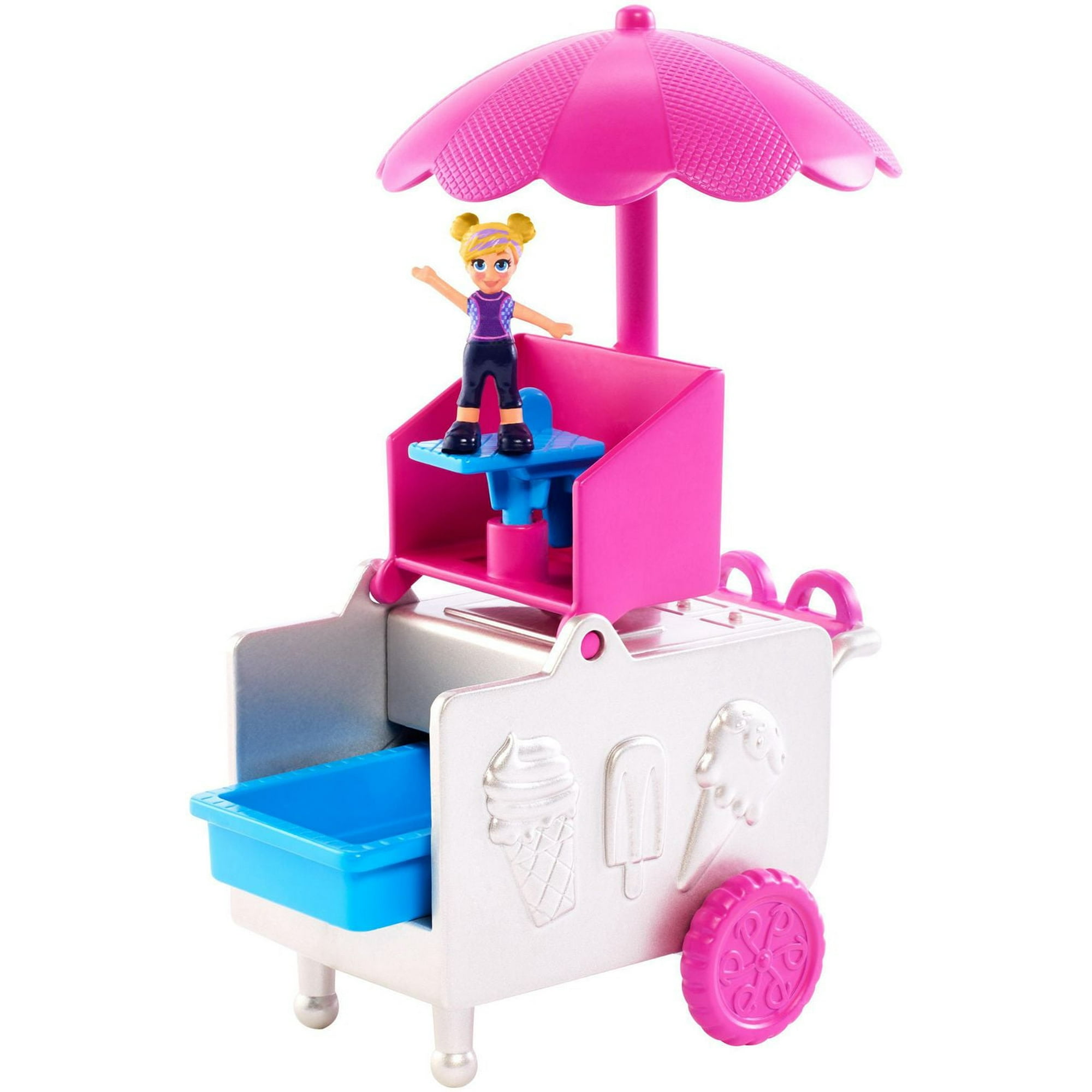 Splashtastic Polly Pocket Surprise Polly Pocket Ice Cream Van ...