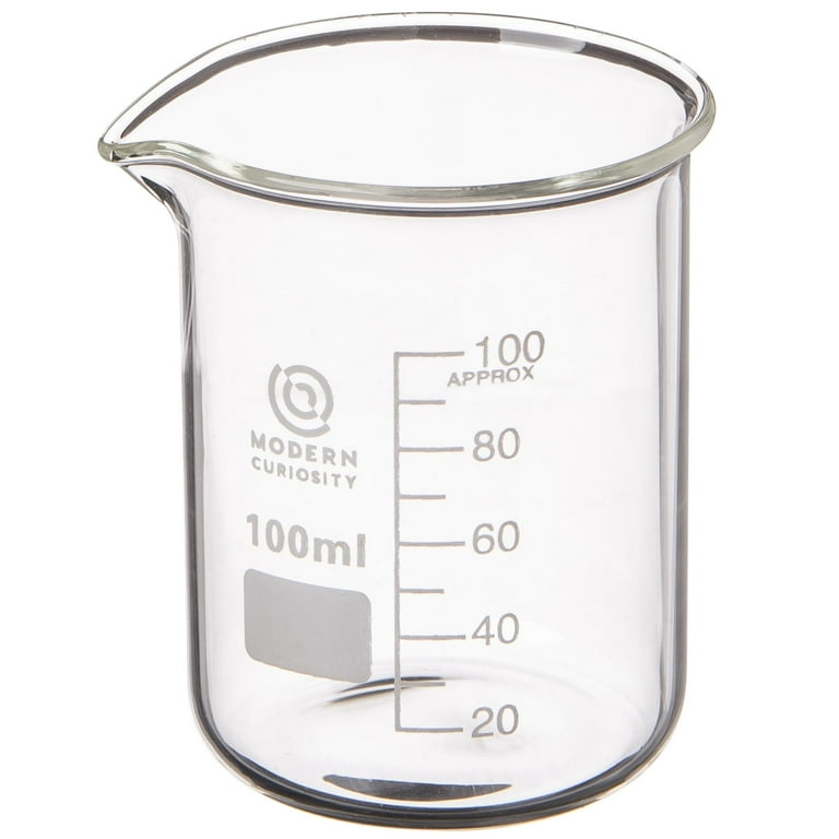 Science Beakers Black And White