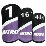 Nitro Beginner's Starter Golf Club Set, Ladies, 13-Piece, Right-Handed ...