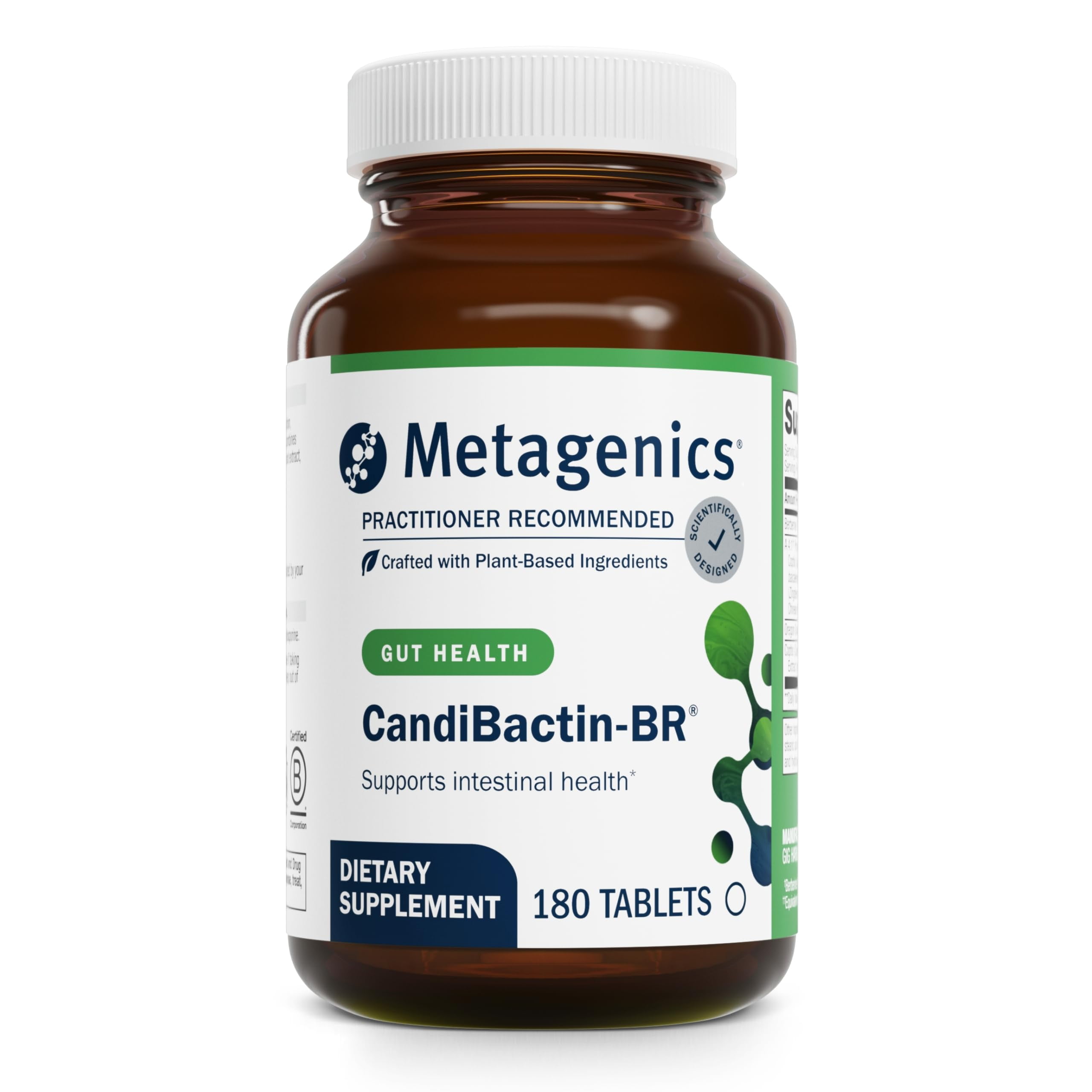 Suplemento Metagenics Candibactin-BR Berberine 180 comprimidos | Bodega Aurrera en línea