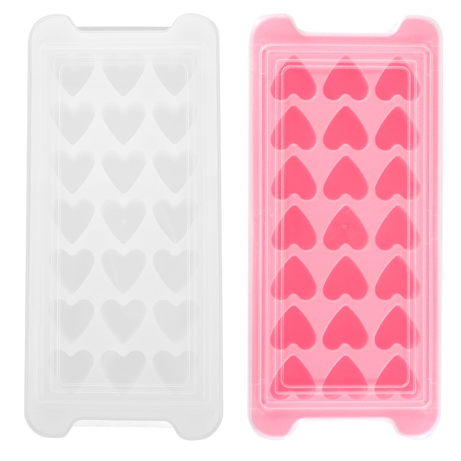 Click here for Ounona 3pcs Silicone Ice Cube Tray Heart Shape Des... prices