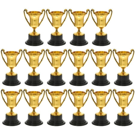 16Pcs Kids Trophy Model Small Plastic Trophy Kids Party Prop Plastic ...