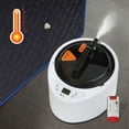 Miumaeov 2L 1000W Portable Personal Steam Sauna Heated Steamer Pot Home ...