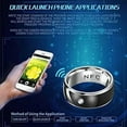 Kiplyki Nfc Mobile Phone Smart Ring Stainless Radio Frequency ...