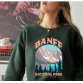 Banff National Park Sweatshirt - Alberta Canada Rocky Mountain Crewneck ...