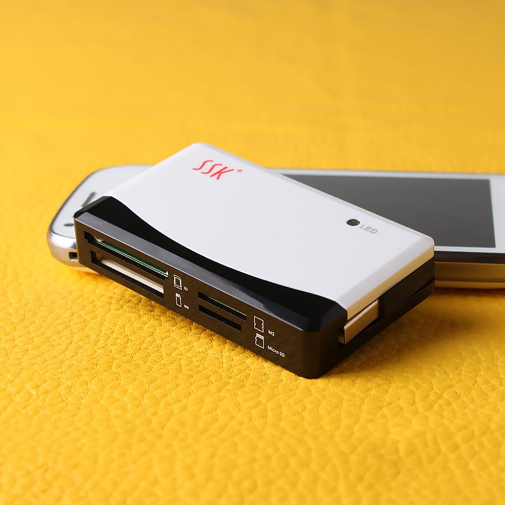 SSK SCRM010 All-in-1 Card Reader High Speed USB2.0 Mulitfunction ...