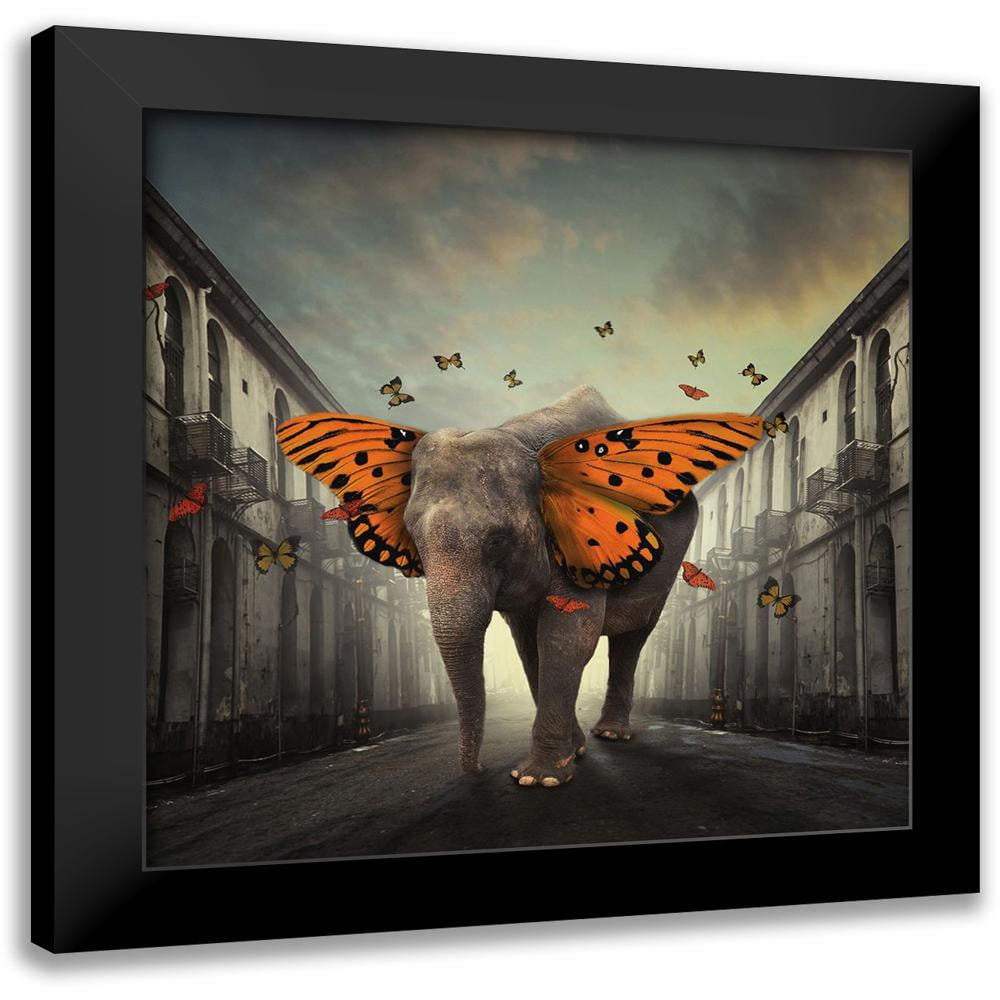 Hardibudi 15x15 Black Modern Framed Museum Art Print Titled ...