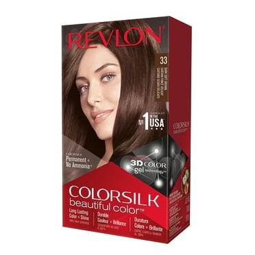 Revlon Colorsilk Beautiful Color Permanent Hair Color 3 Pack, 066 ...