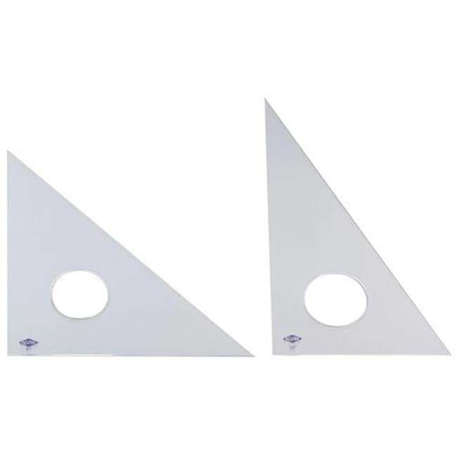 Alvin 24" Clear Professional Acrylic Triangle 30°/60° - Walmart.com