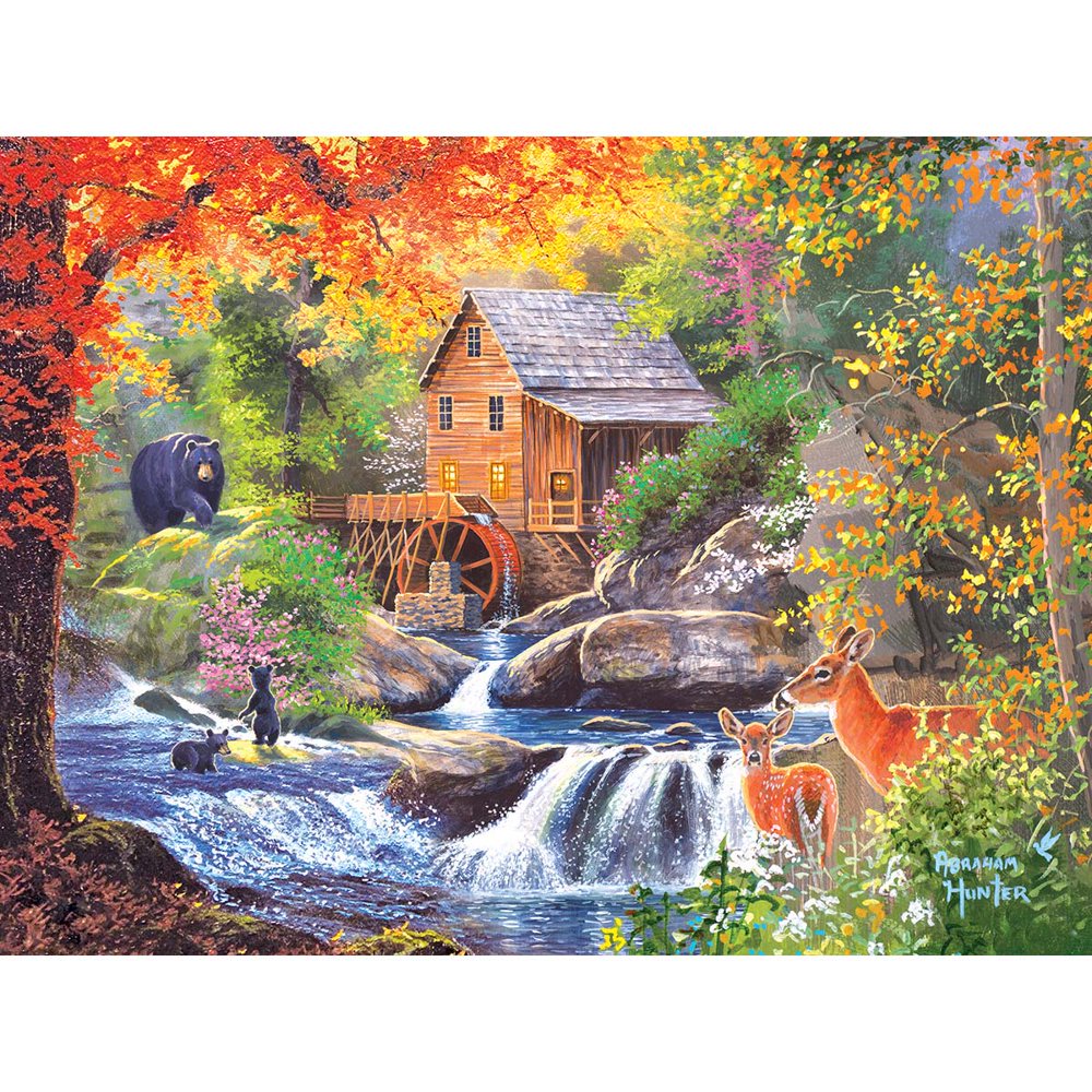 LaFayette Puzzle Factory™ Spring Mill Jigsaw Puzzle - Walmart.com ...