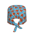 Cauagu Cartoon Watermelon Pattern 1 Pcs Working Caps,Adjustable Working ...