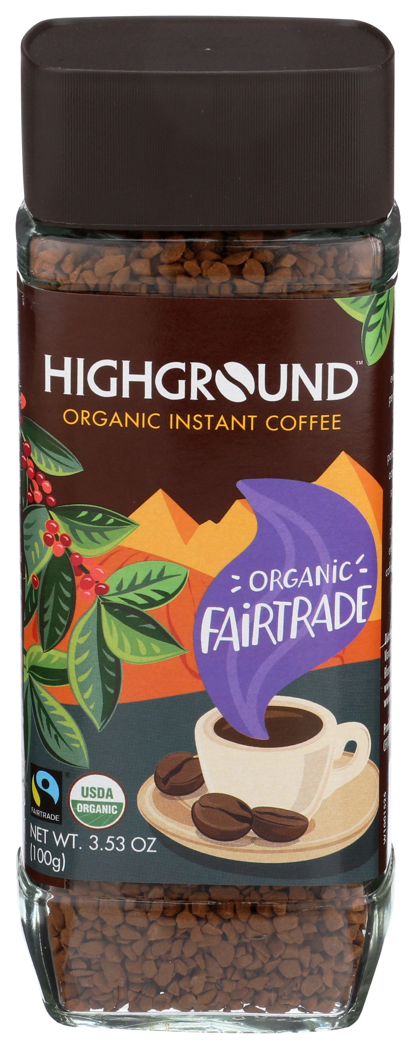 Highground Organic Instant Coffee 3 53 Oz Jar Walmart Walmart highground-organic-instant-coffee-3-53-oz-jar-walmart-walmart