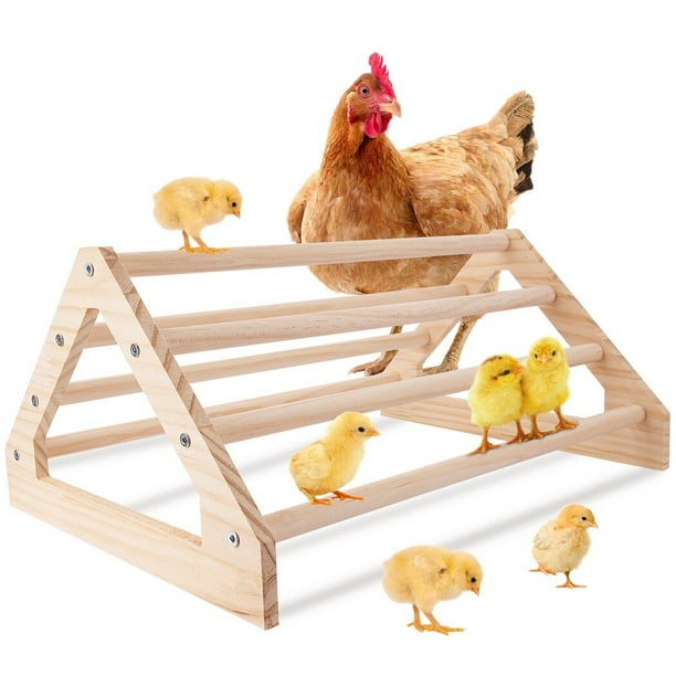 Wooden Chick Perch, Chick Stand Training Perch, Wood Chicken Roosting ...