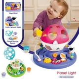 Educational Montessori Toys for Toddlers 1-3, Light-Up Musical Shape ...