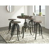 Sparrow Round Crank Pub Table - Walmart.com