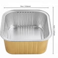 Aluminum Foil Baking Cups 30-Pack 5oz Cake Pans with Lids for ...