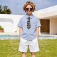 Baby and Toddler Boys Tops Short Sleeve Fashion Embroidery Detachable ...