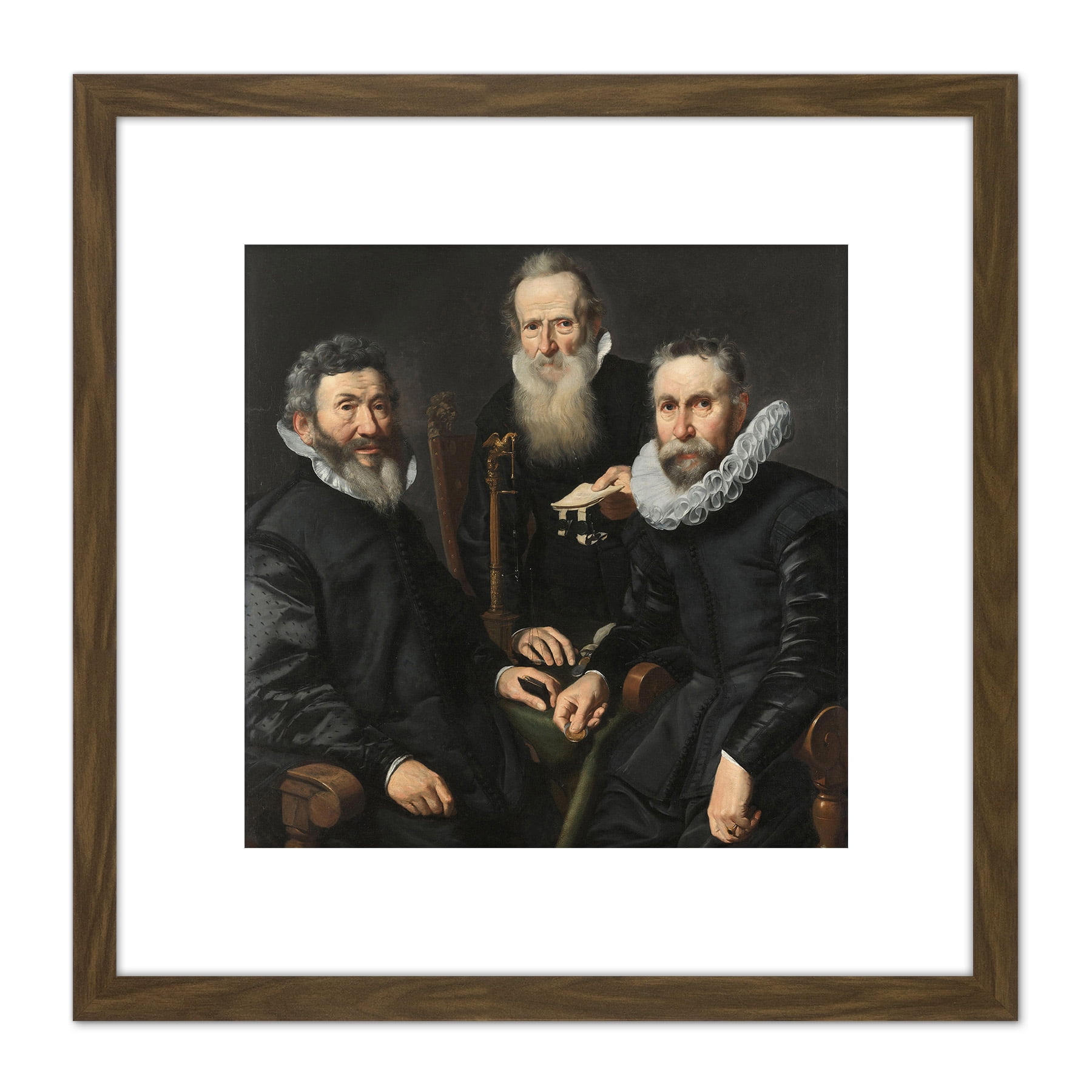 De Keyser Portrait Board Of Governors 8X8 Inch Square Wooden Framed ...