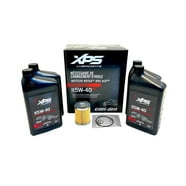 BRP 779257 Can-Am 4T 0W-40 Full Synthetic XPS Oil Change Kit OEM Ski ...