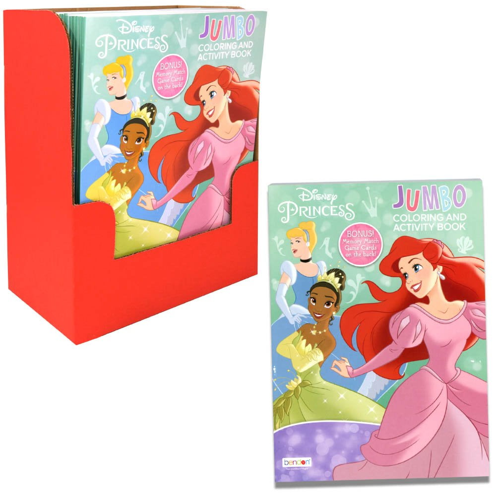 1 PC Disney Princess 64 pg Coloring Book in PDQ- STYLE MAY VARY ...