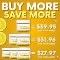 Lemon Candy Electrolytes - 37 Servings | Zero Sugar Hydration - Walmart.com