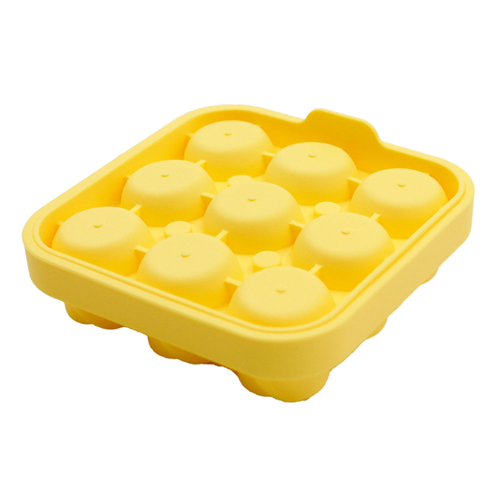 Rose Ice Cube Trays, 9 Cavity Silicone Rose Ice Ball Maker, Easy ...