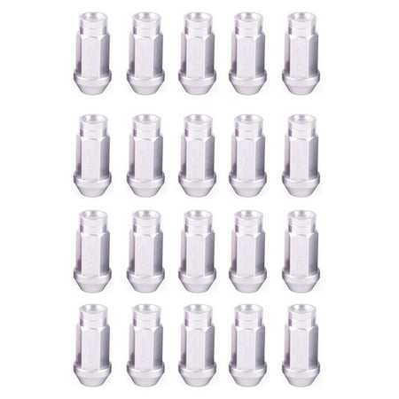 juguse 32 Pieces/Set Aluminium Alloy Car Wheel Nut Detachable ...
