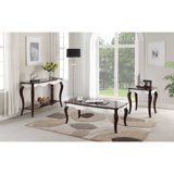24" X 48" X 18" Walnut White Wood Coffee Table - Walmart.com