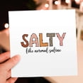 3drose, Salty like Normal Saline Text Art. a Stylish Gift for a Nurse ...