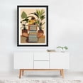 Book Lover - Illustration Reading Botanical Boho Minimalist Modern Art ...