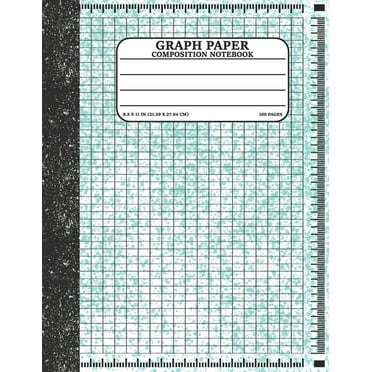 Graph Paper Composition Notebook: Math and Science Lover Graph Paper ...