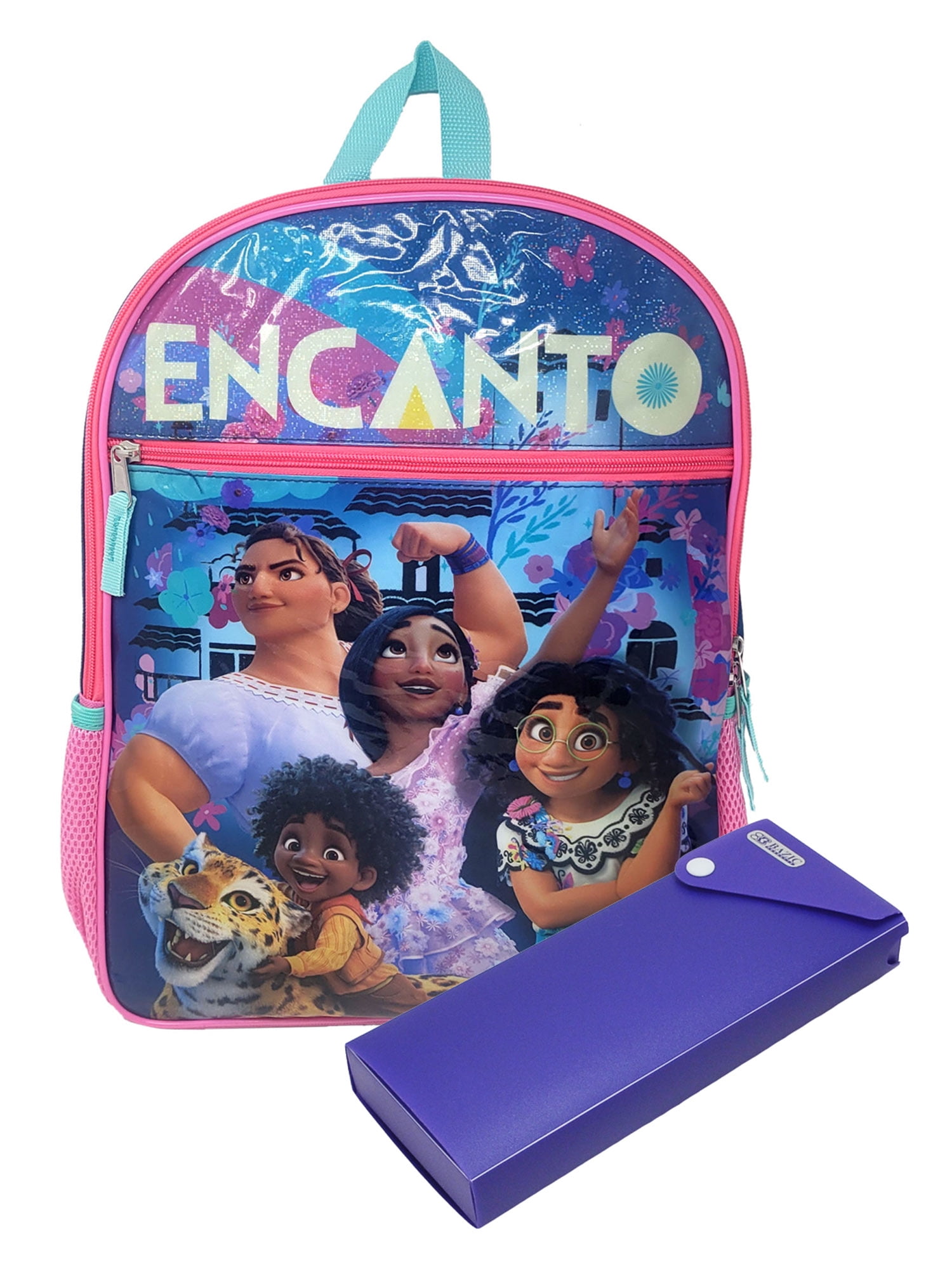 Disney Encanto Backpack 16" Madrigal Family Mirabel Isabel w/ Pencil ...