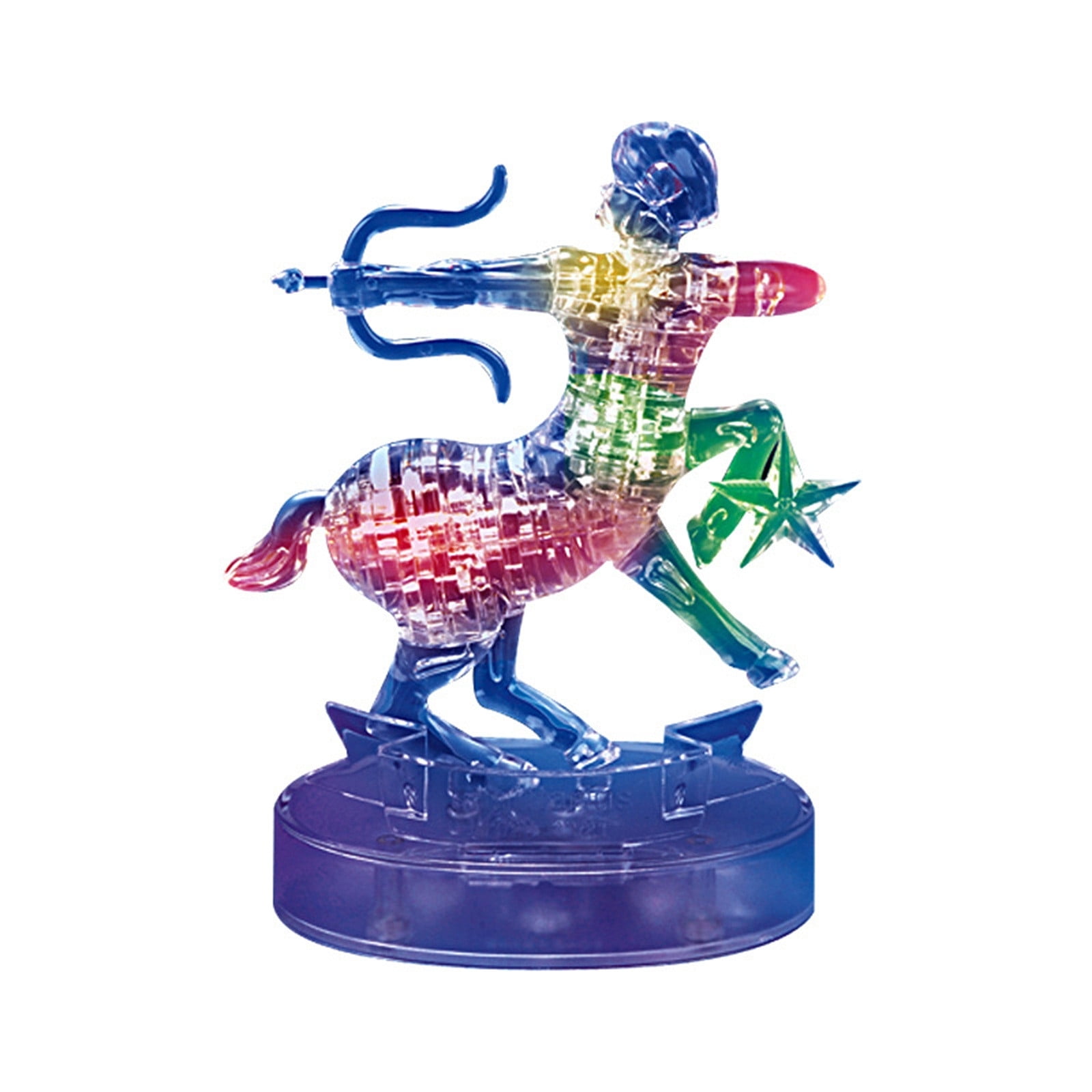 Click here for Iroinid 3d Crystal Puzzle Jig-Saw Clear Twelve 12... prices