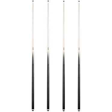 OKKO 1-Piece Pool Billiard House Bar Short Cue Sticks 36”, Screw-On Tip ...