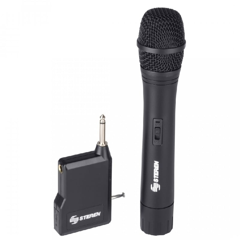 Micrófono Inalámbrico hasta 20 metros MIC-285 Steren MIC-285 | Bodega ...