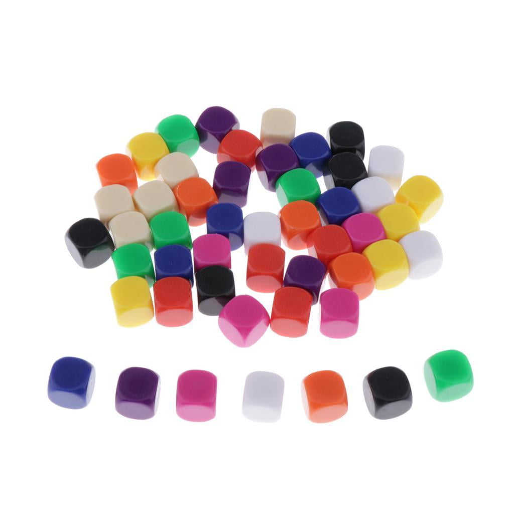 Click here for Segolike 16mm Colorful Acrylic Blank Dice Cubes Fo... prices