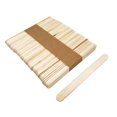 LAMIRO Multipurpose Wooden Popsicle Sticks [50/100/150/200/300 Count ...