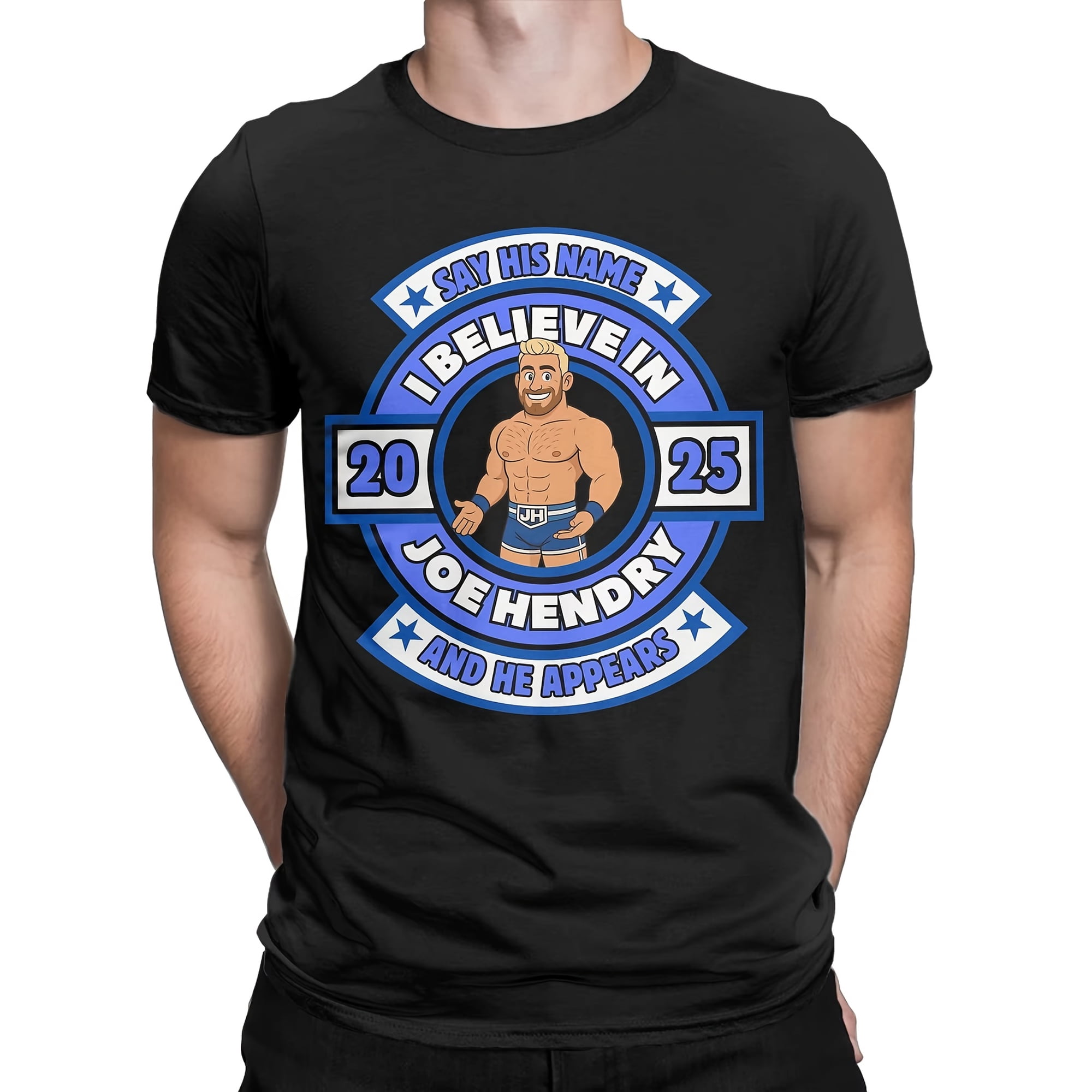 Click here for Yingd Mens Joe Hendry Wrestling Graphic T Shirt Sa... prices
