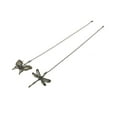 LC LICTOP Ceiling Fan Light Pull Chains with Butterfly and Dragonfly ...