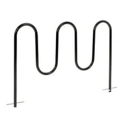 111"L Double Sided Grid Bike Rack, 18-Bike Capacity, Powder Coated ...